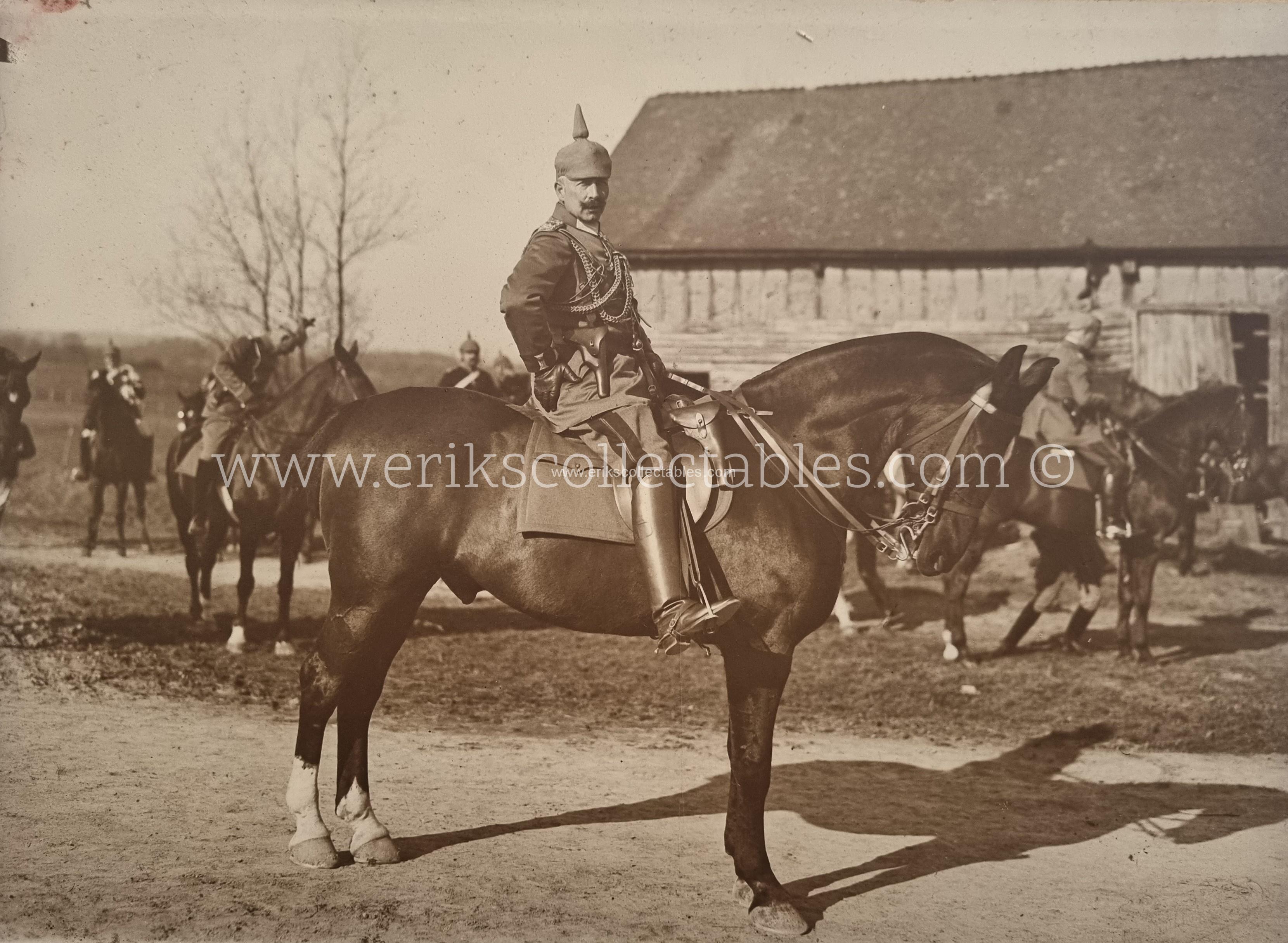 Wilhelm II and Von Moltke the elder, photographs – Pieces of history ...