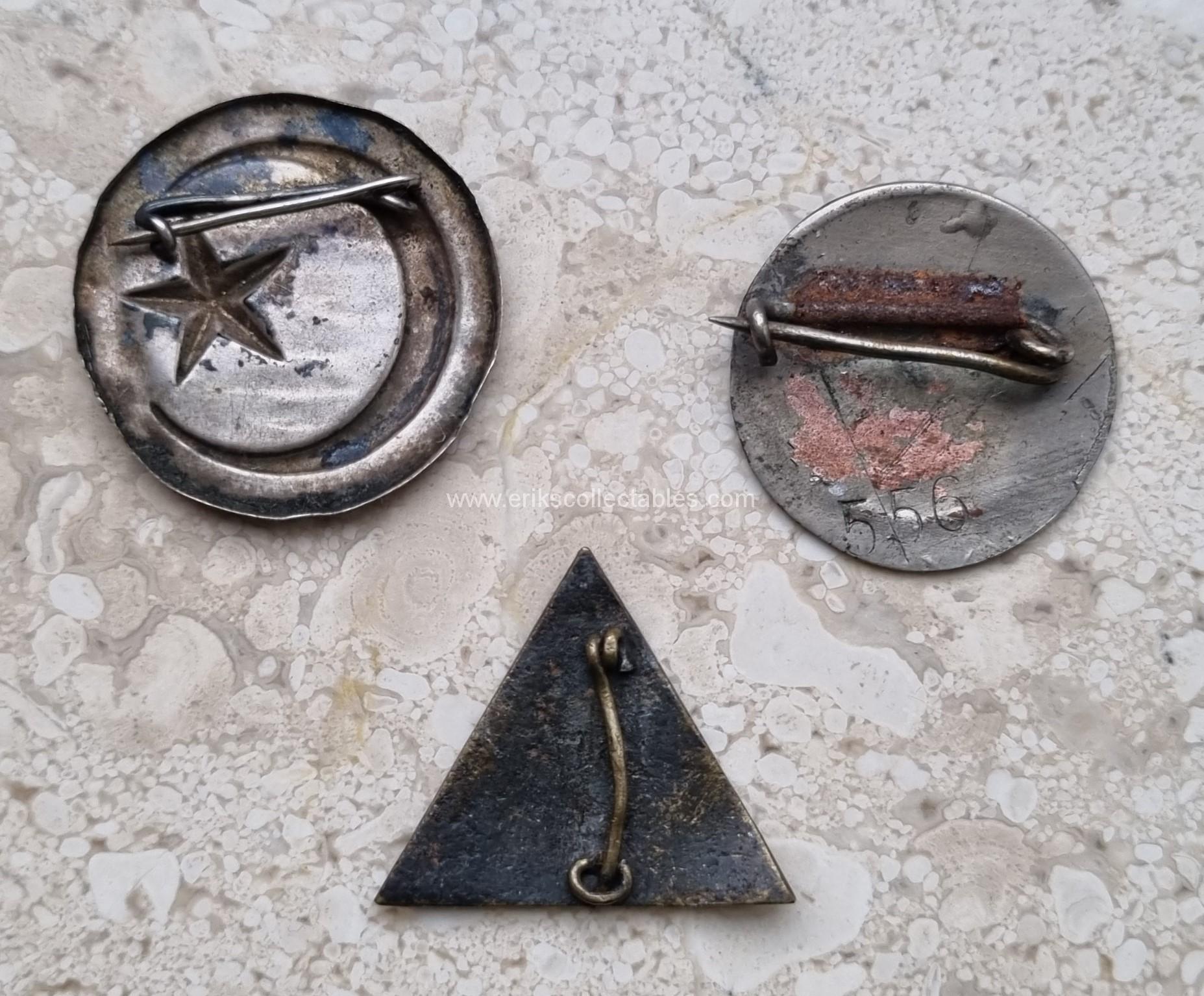 KNIL - Revolutionary badges from the Indonesian War of Independence ...